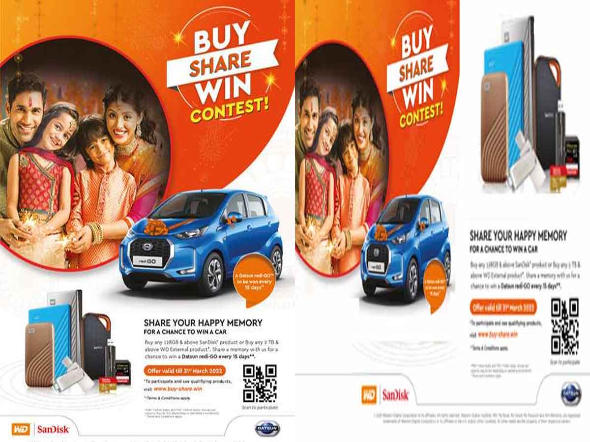 Stand a Chance to Win a Car Every 15 days with Western Digital’s ‘Buy ...